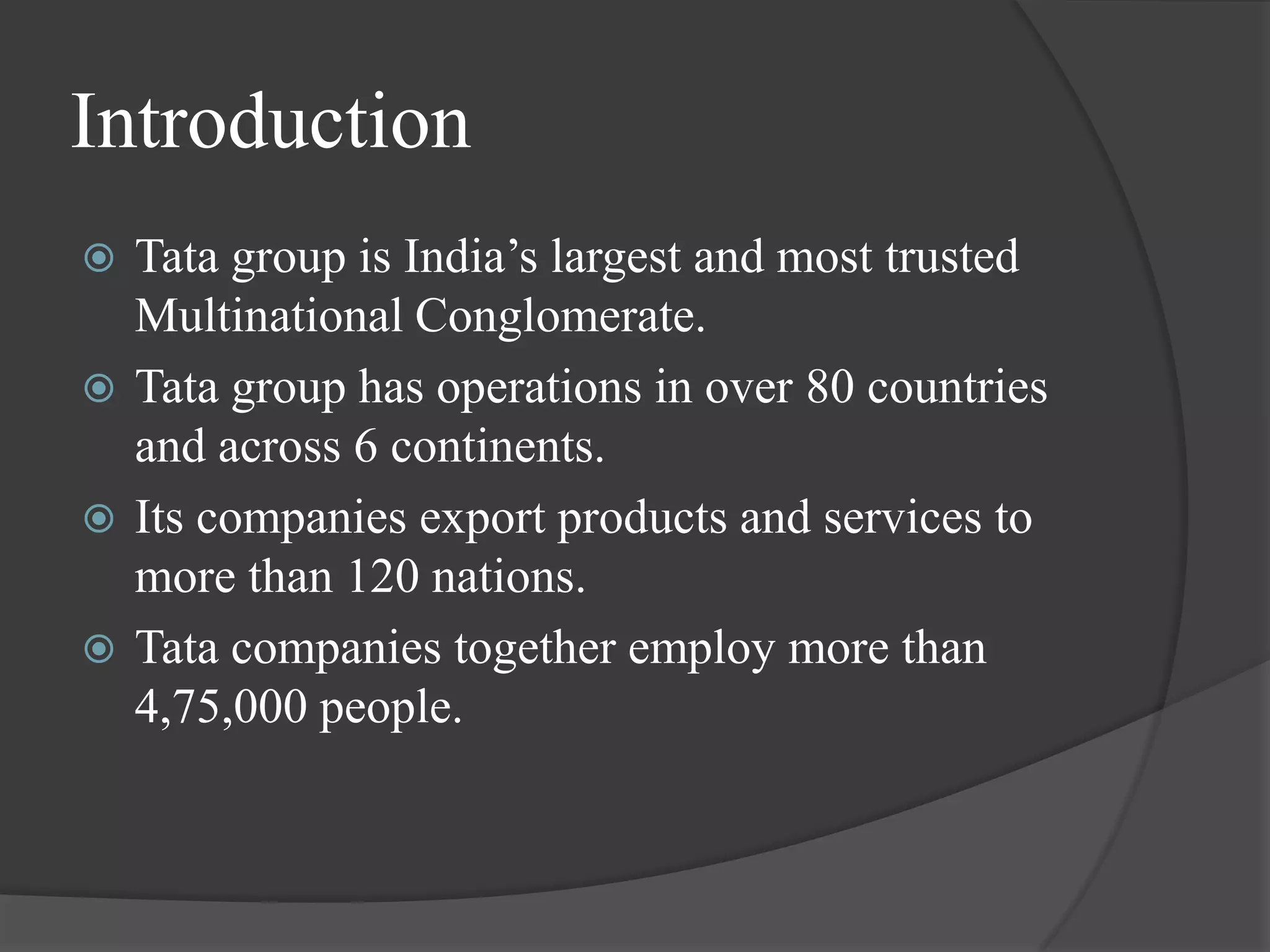 Tata group of companies &buisness leading tycoon o | PPTX