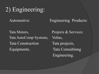 Tata group of companies | PPTX