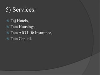 Tata group of companies | PPTX