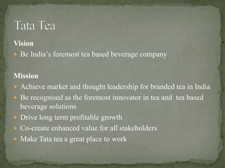 Tata tea | PPTX