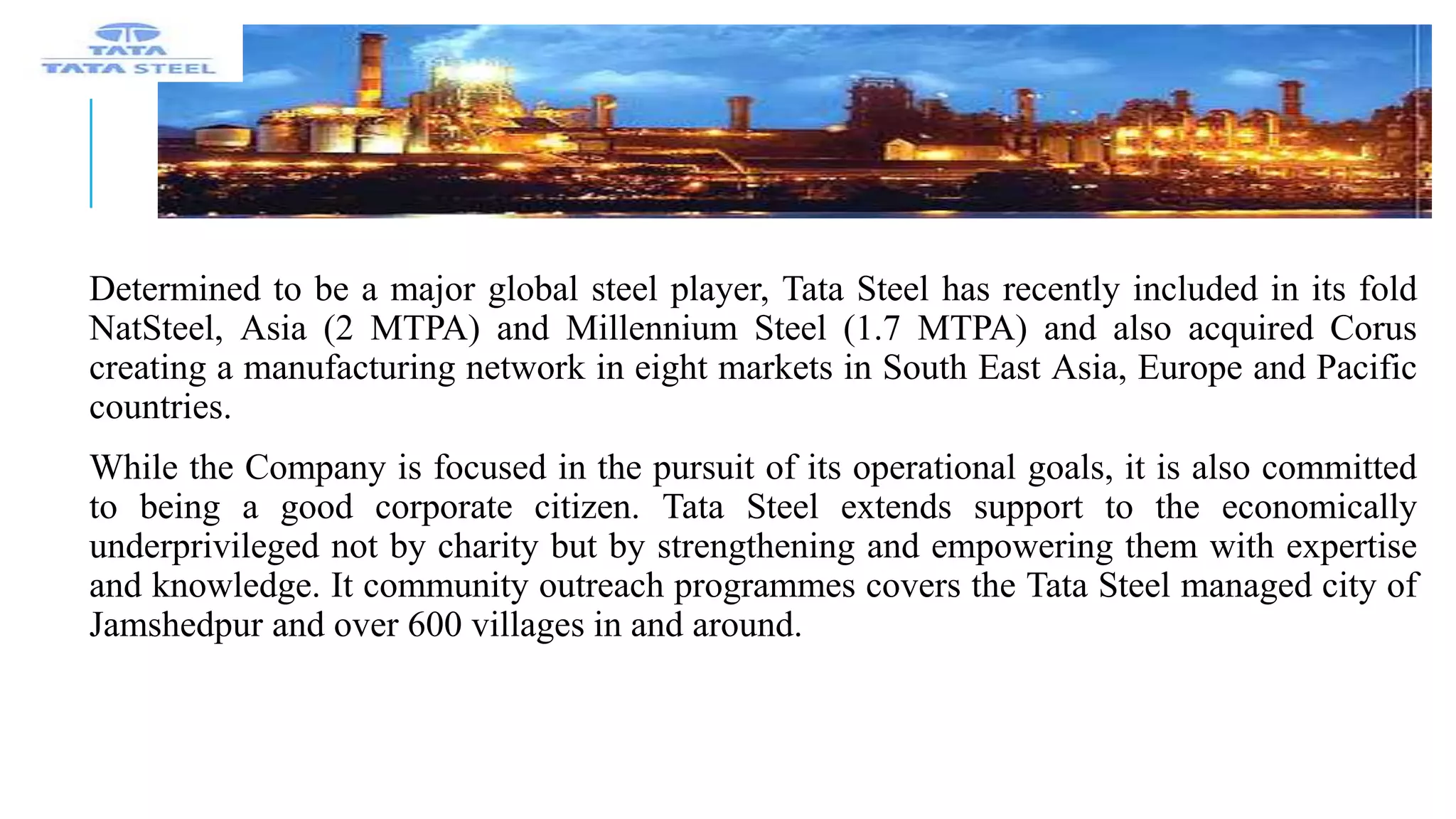 Tata Steel | PPTX