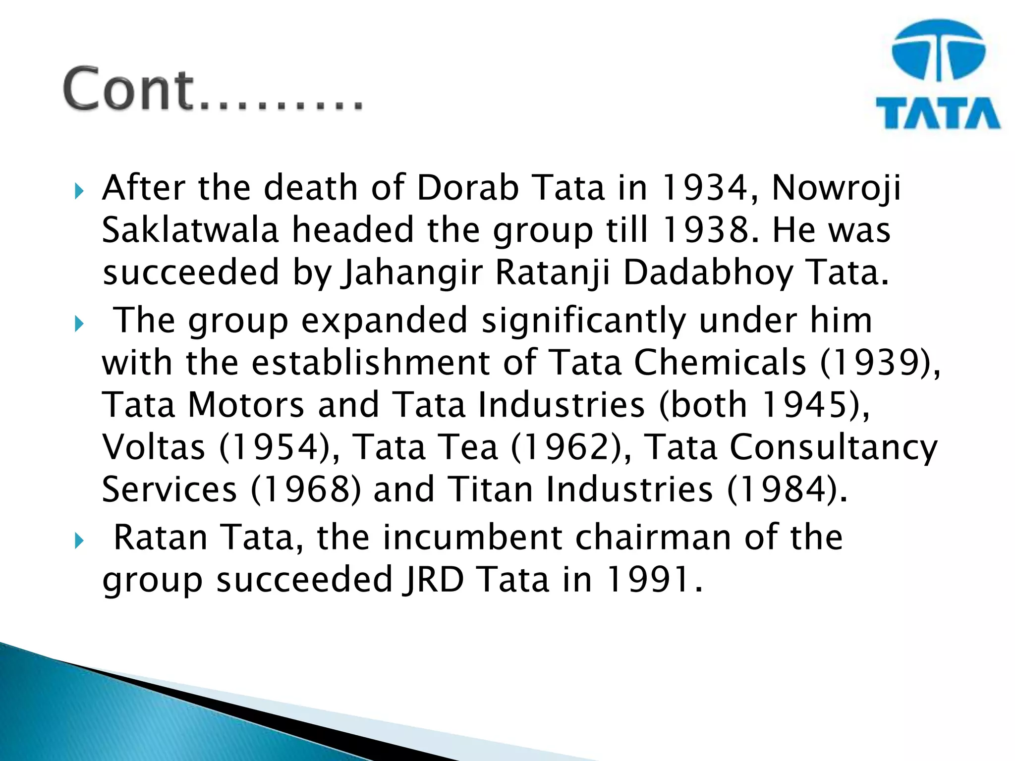 Tata PPT | PPTX