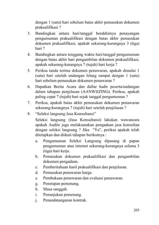 Tata cara-pelaksanaan-pemeriksaan-pengadaan-barang-dan-jasa | PDF