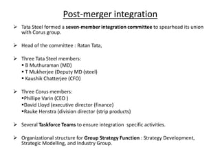Tata - Corus presentation | PPTX