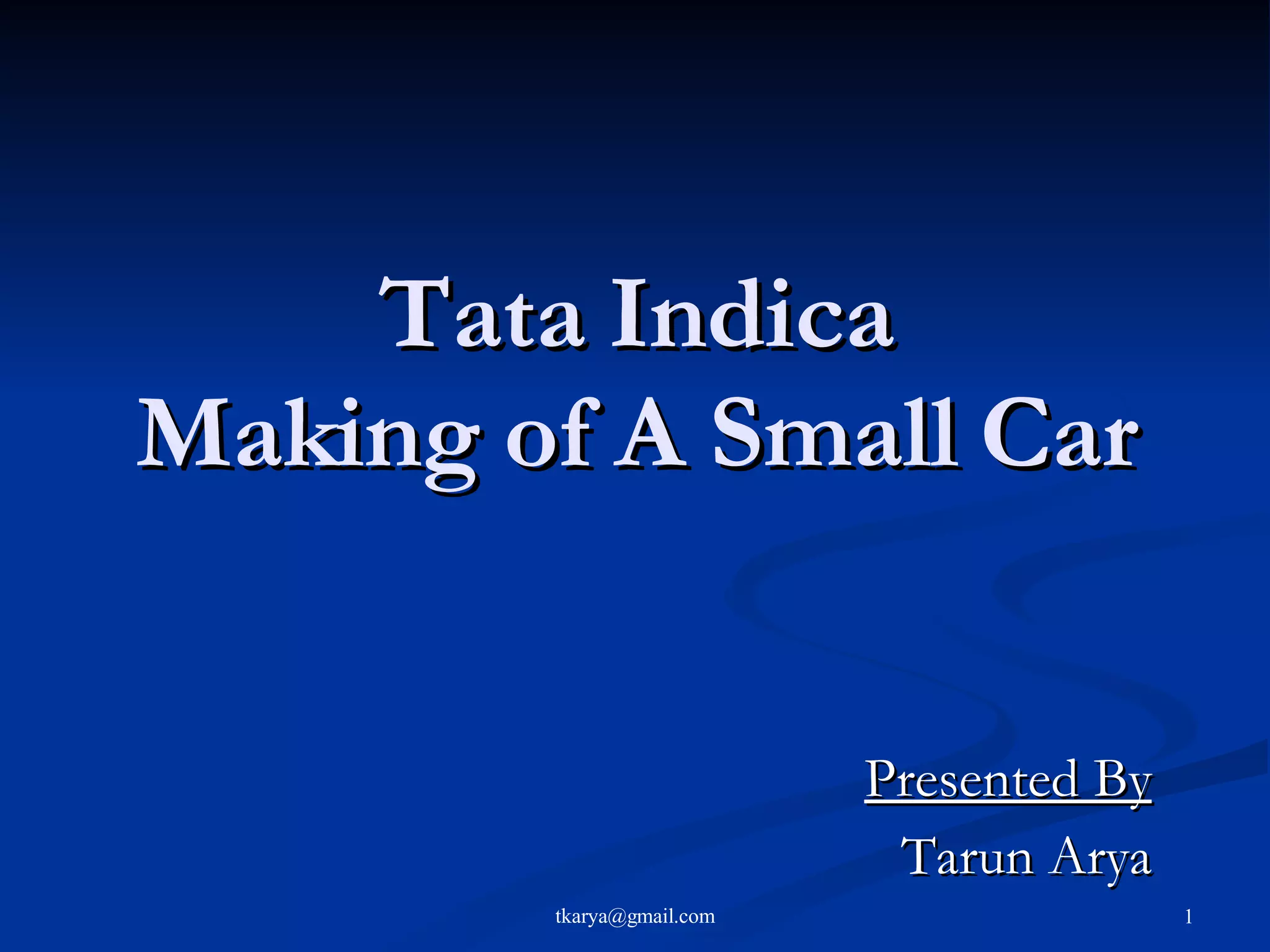 Tata Indica | PPT