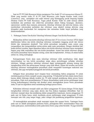 Tata kelola-it-pada-perusahaan-tambang-140828011610 | PDF