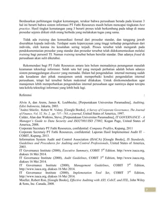 Tata kelola-it-pada-perusahaan-tambang-140828011610 | PDF