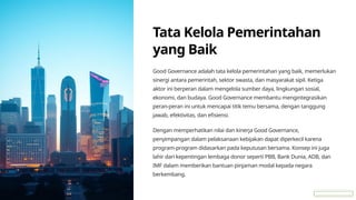 Tata-Kelola-Pemerintahan-yang-Baik.pptx. | PPTX