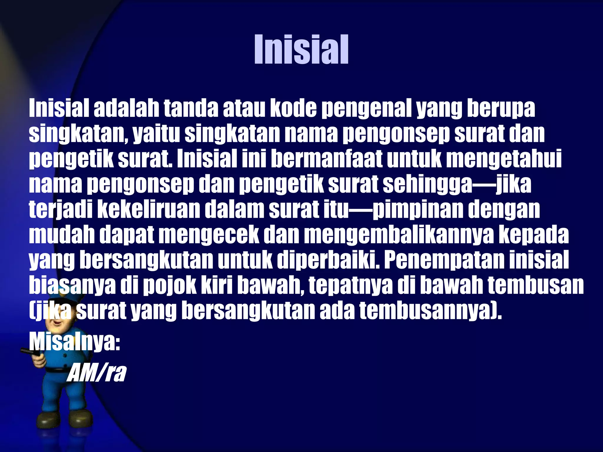 Tata naskah-dinas-diklat-camat-pusenif | PPT