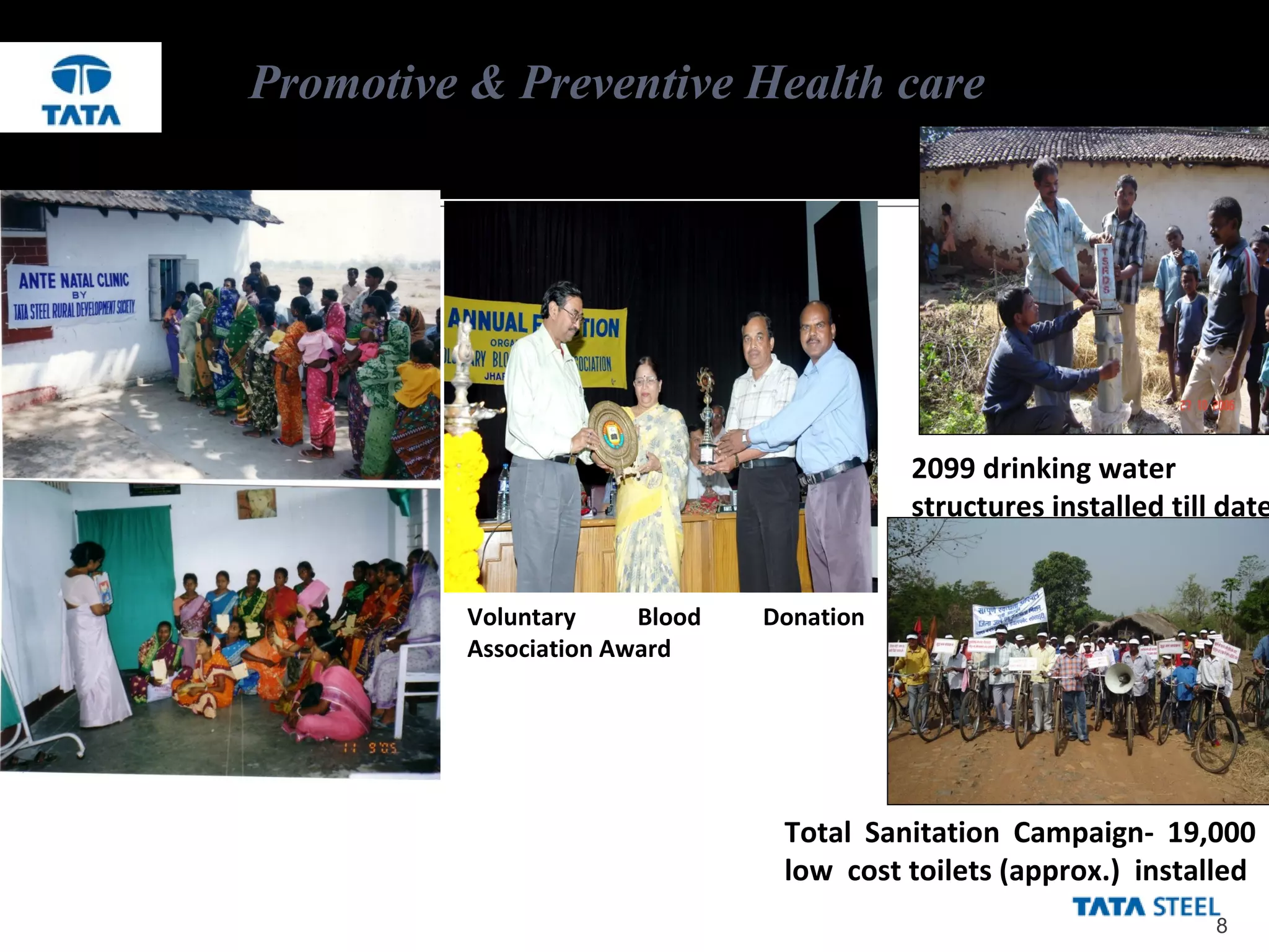 Tata steel-CSR | PPT