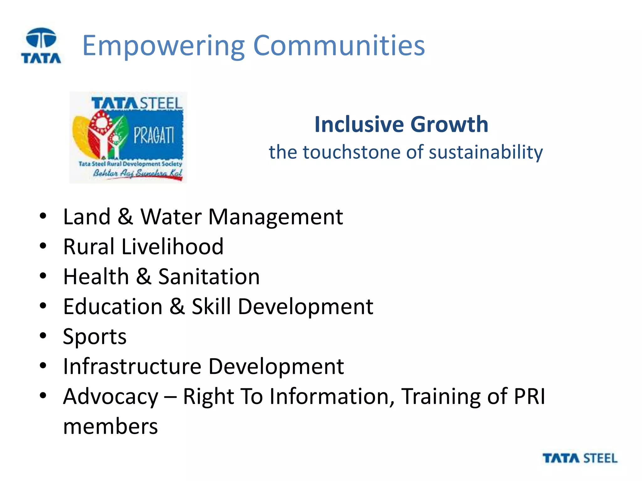 TATA Corporate Social Responsibility - A Century of Trust | PPT