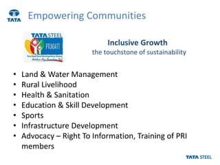 TATA Corporate Social Responsibility - A Century of Trust | PPT