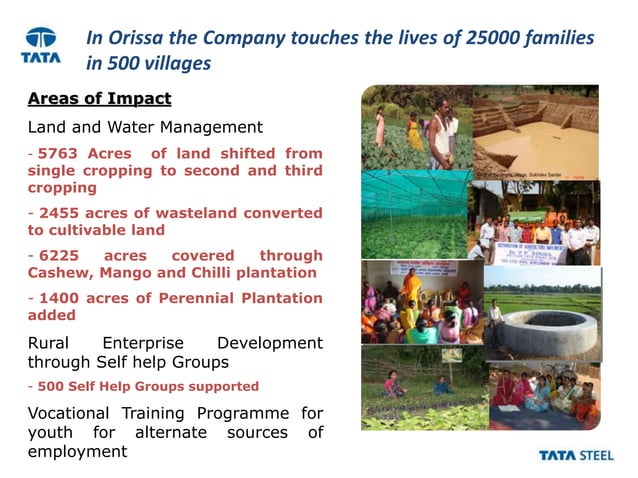 TATA Corporate Social Responsibility - A Century of Trust | PPT ...