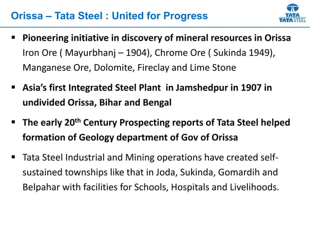 TATA Corporate Social Responsibility - A Century of Trust | PPT ...
