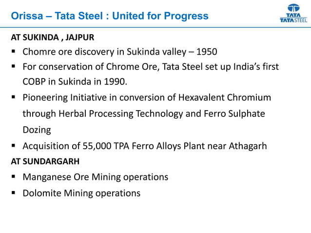 TATA Corporate Social Responsibility - A Century of Trust | PPT ...