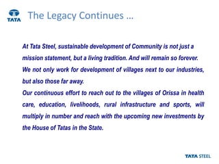 TATA Corporate Social Responsibility - A Century of Trust | PPT