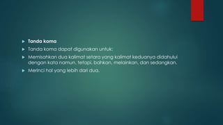 Tata bahasa dan tanda baca dalam surat | PPTX
