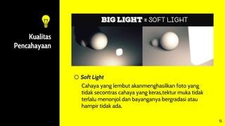 Tata Cahaya dan Peralatan Fotografi Studio | PPTX