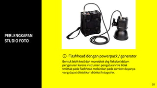 Tata Cahaya dan Peralatan Fotografi Studio | PPTX