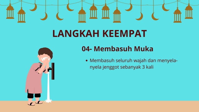 Tata Cara Berwudhu sesuai dengan ajaran Islam | PPT
