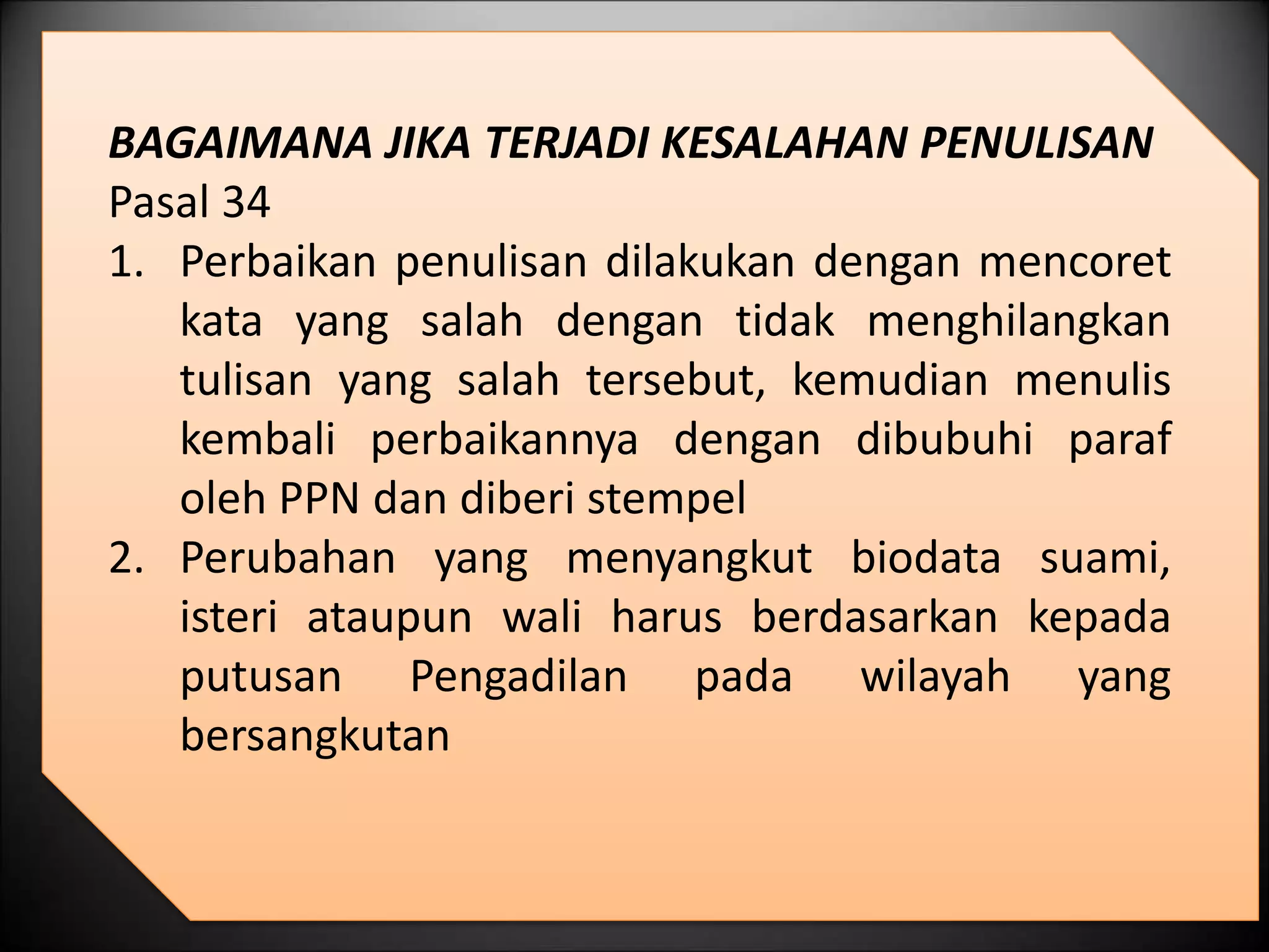 TATA CARA DAN PROSEDUR PERNIKAHAN.ppt