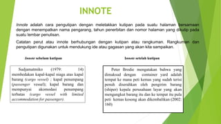 TATA CARA PENULISAN KUTIPAN PADA KARYA TULIS ILMIAH | PPTX