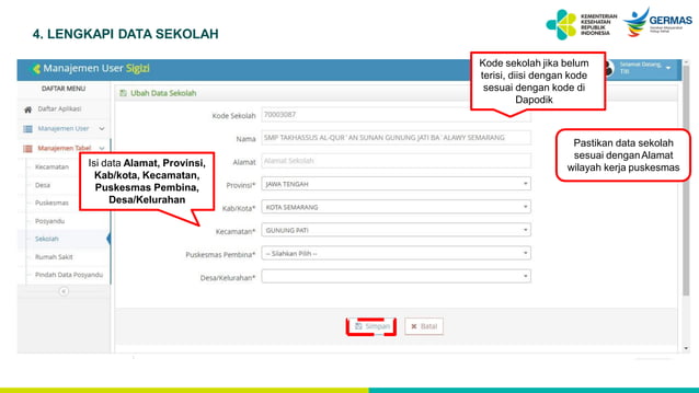 Tata Cara Mapping Sekolah di Sigizi Terpadu.pdf