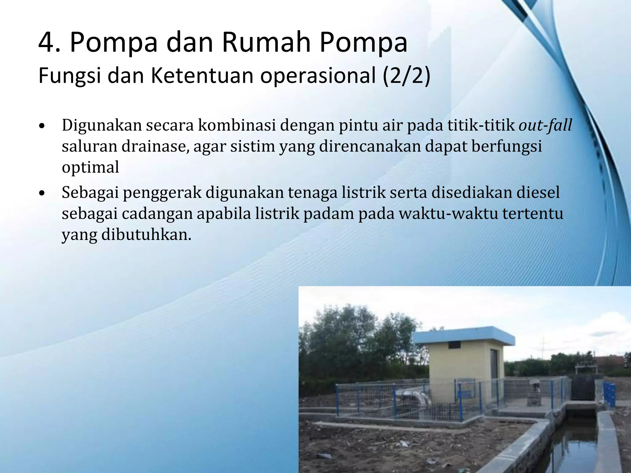 Tata Cara Operasional dan Pemeliharaan Drainase Perkotaan - bagian 2 | PDF
