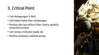 Tata_Cara_P2H_Pada_Unit_Dump_Truck Di Jalur Hauling | PDF