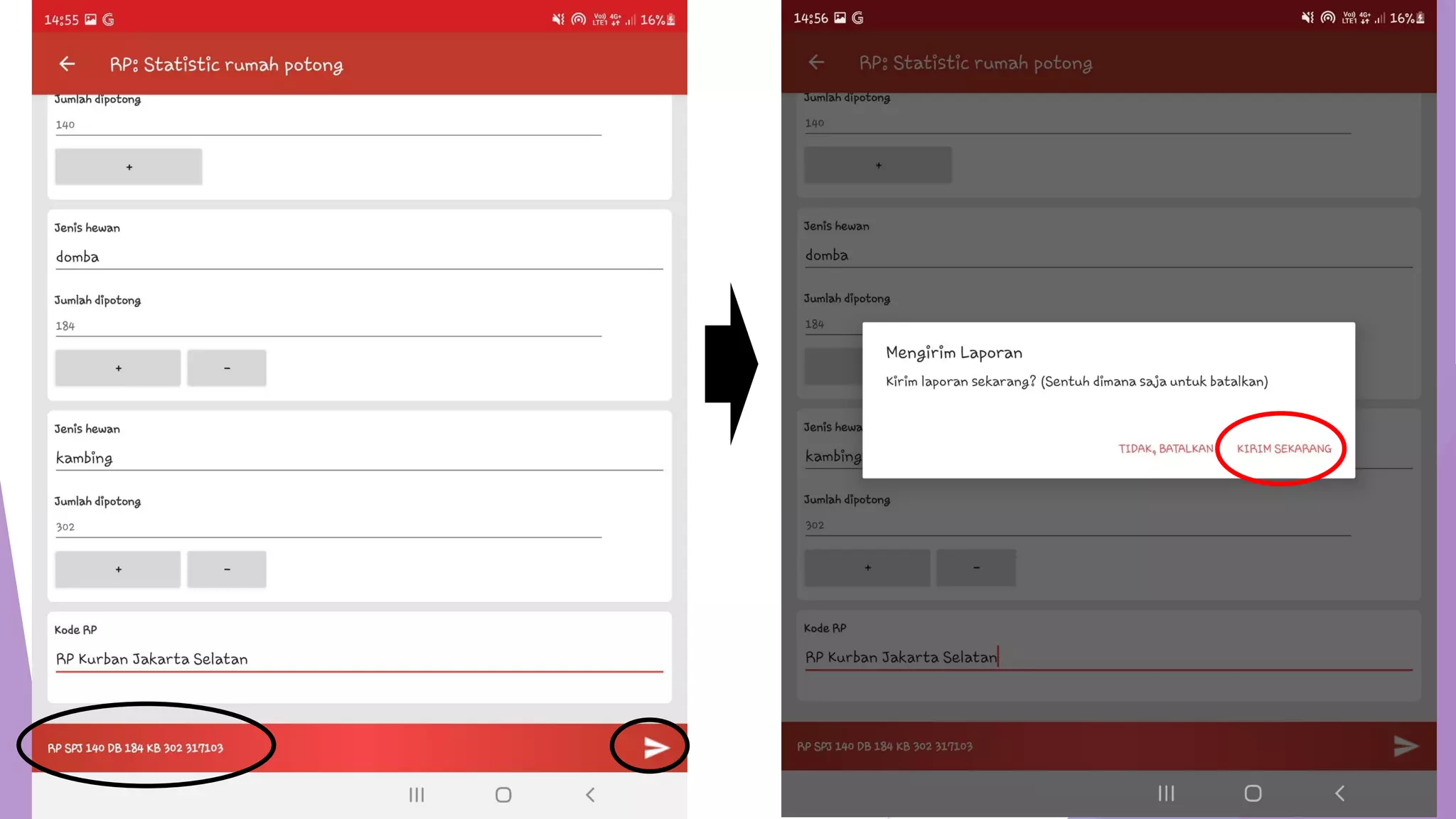 Tata Cara Pelaporan Data Pemotongan Hewan Kurban melalui iSIKHNAS Tahun ...
