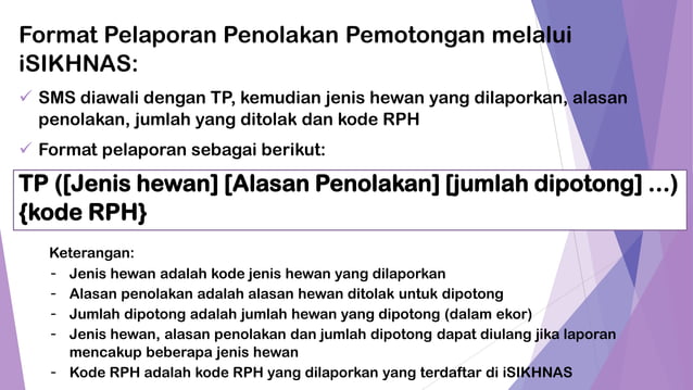 Tata Cara Pelaporan Data Pemotongan Hewan Kurban melalui iSIKHNAS Tahun ...