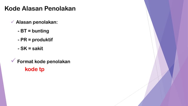 Tata Cara Pelaporan Data Pemotongan Hewan Kurban melalui iSIKHNAS Tahun ...
