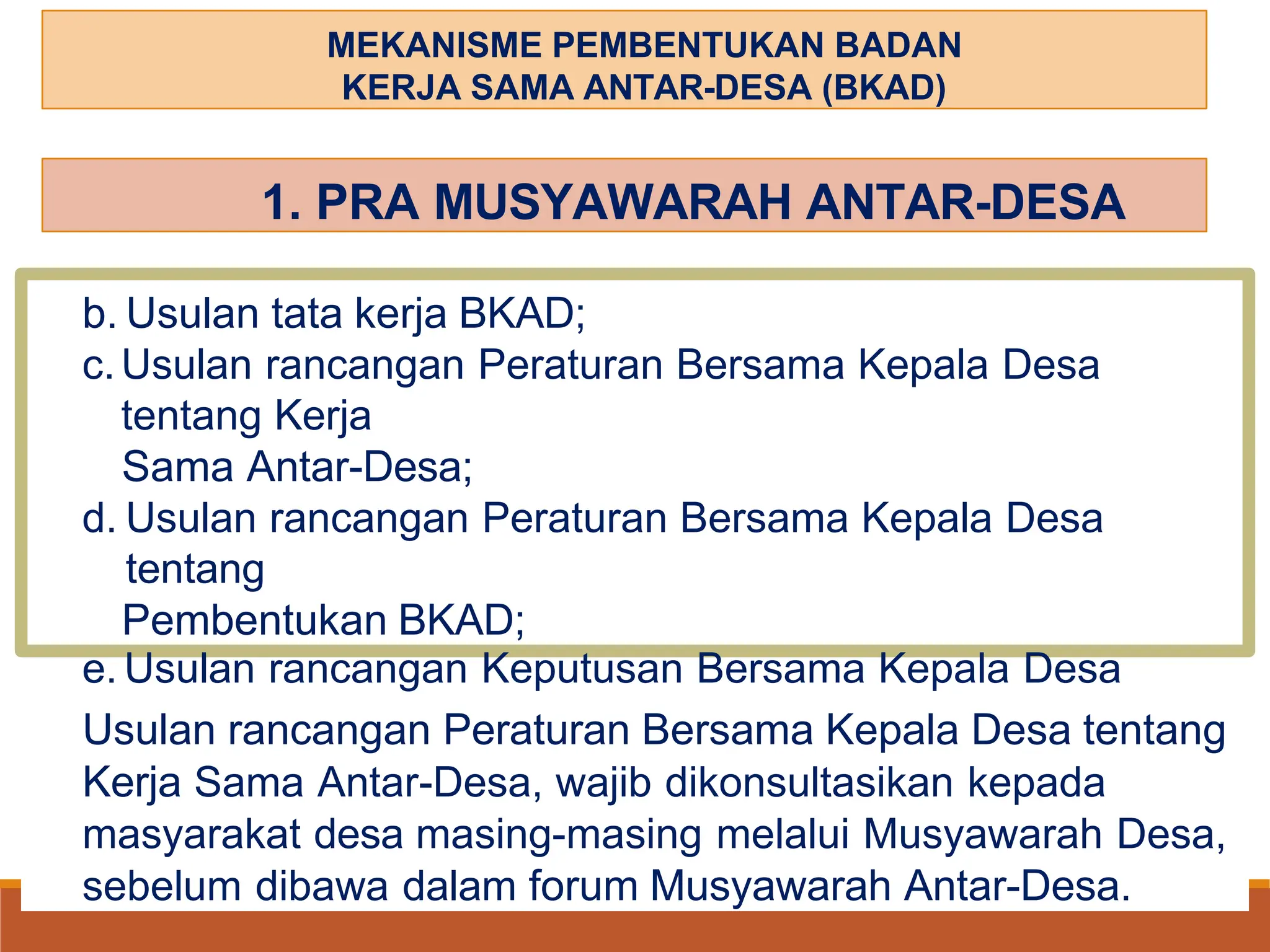Materi Tata cara Pembentukan BKAD di Kecamatan .pptx