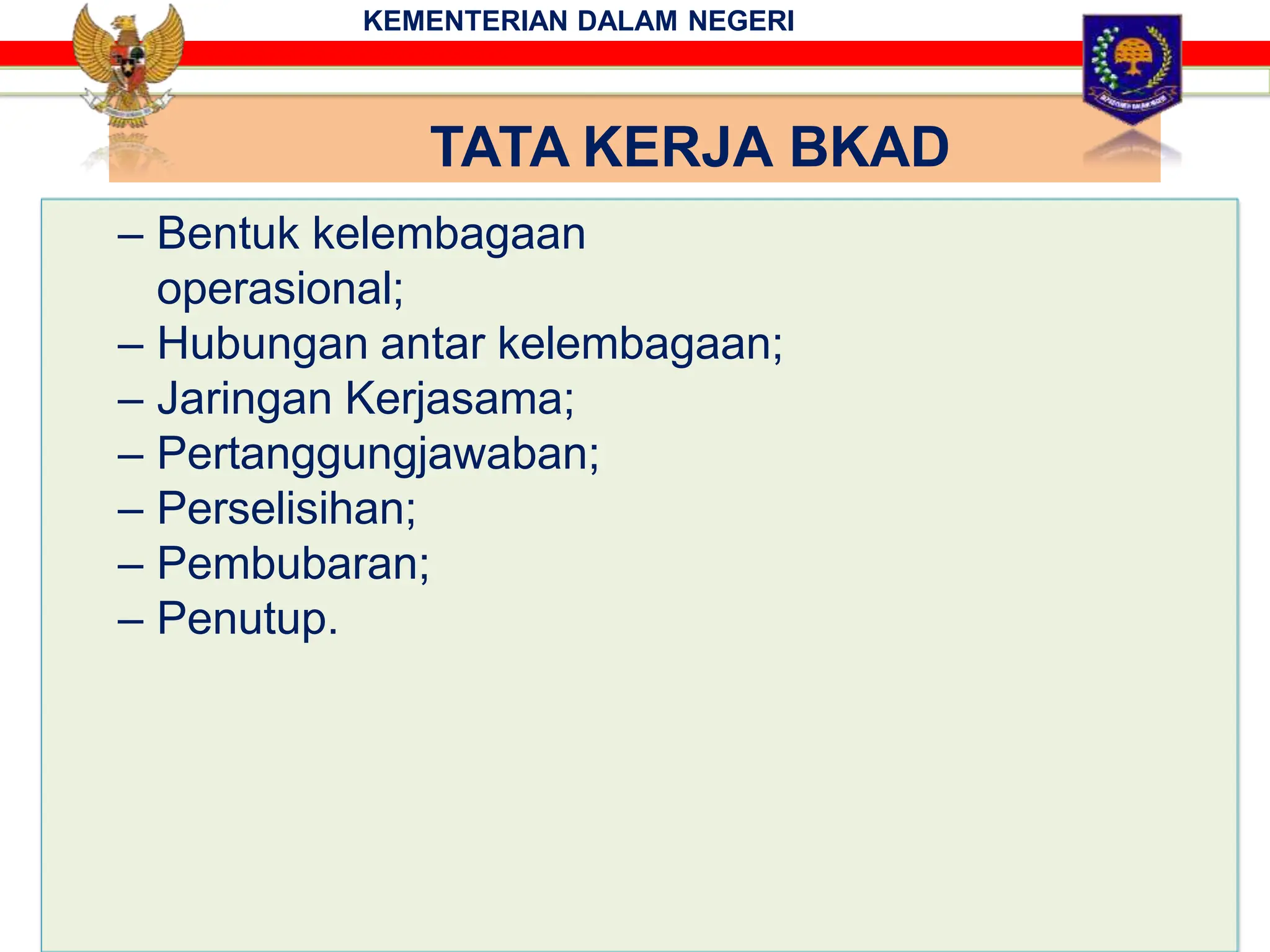 Materi Tata cara Pembentukan BKAD di Kecamatan .pptx