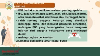 Tata Cara Pemberian Cuti PNS yang hebat.pptx