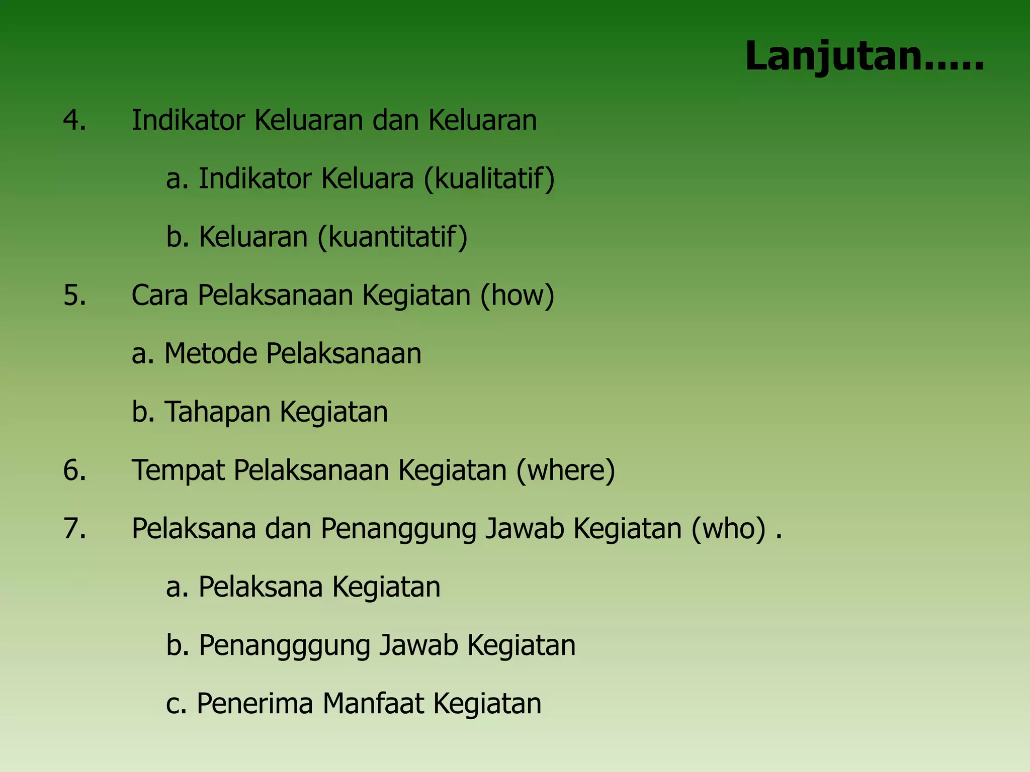 TATA CARA PENYUSUNAN TOR | PPTX