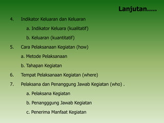 TATA CARA PENYUSUNAN TOR | PPTX