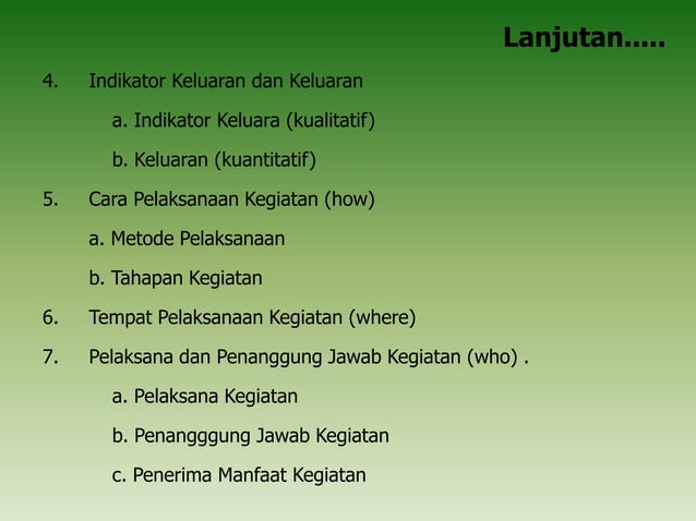 TATA CARA PENYUSUNAN TOR | PPTX