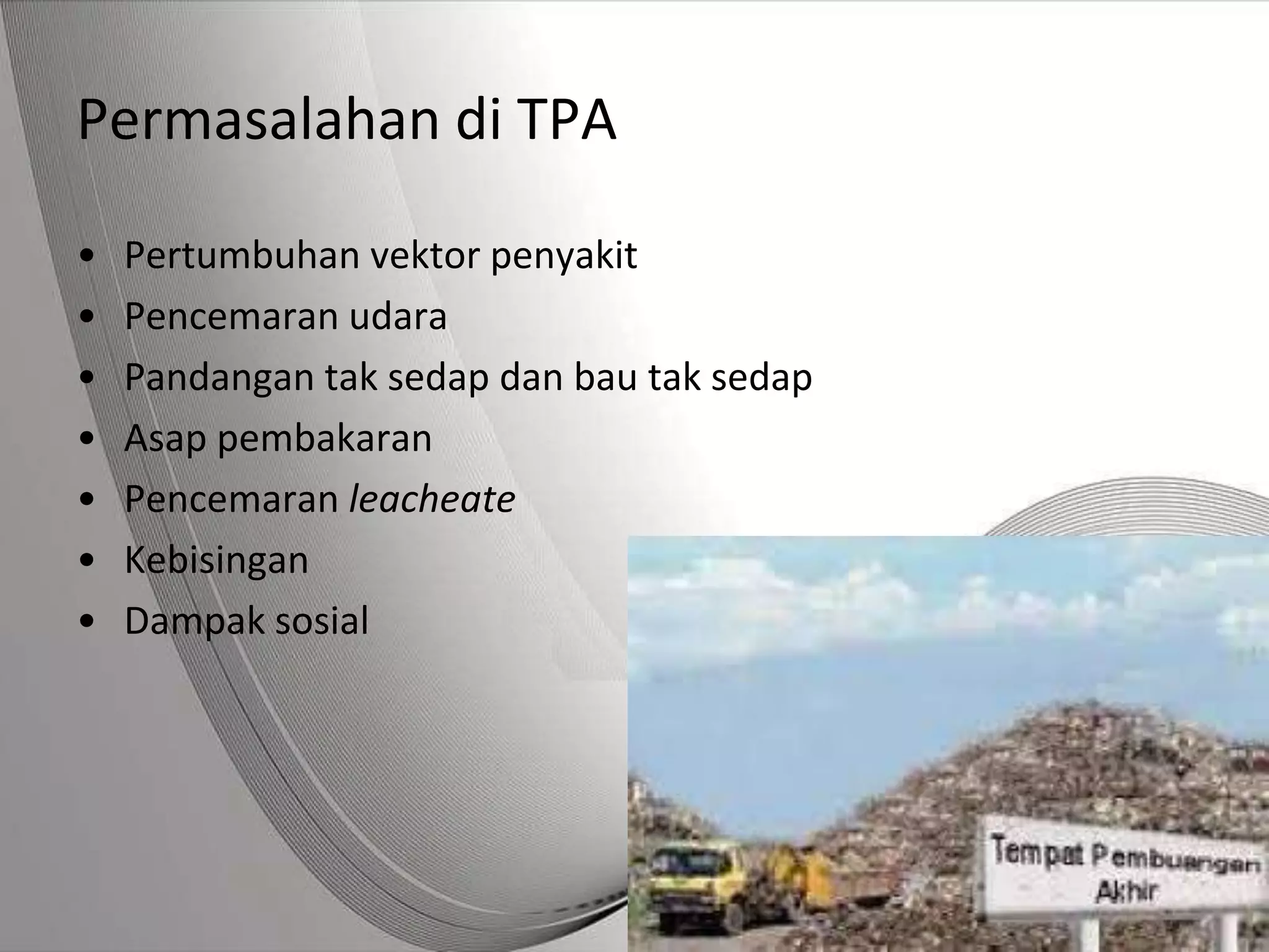 Tata Cara Pemilihan Lokasi TPA Sampah | PDF