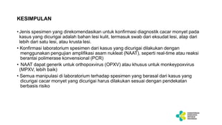 Tata cara penanganan monkeypox mmmmmmmmmm | PPT