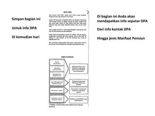 Tata cara pengisian form klaim manfaat pensiun dana | PPS