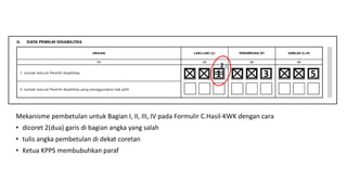 Tata Cara Pengisiansd Formulir C.Hasil KWK.pptx