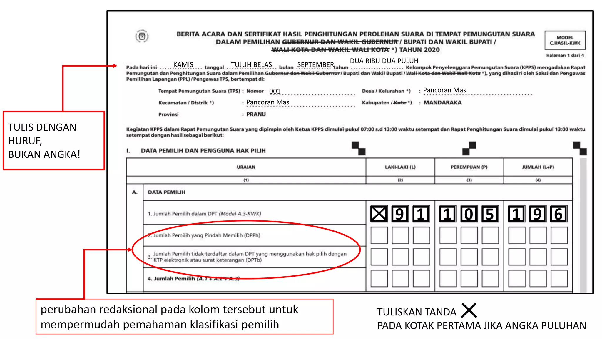 TATA CARA PENGISIAN FORMULIR C.HASIL.pptx