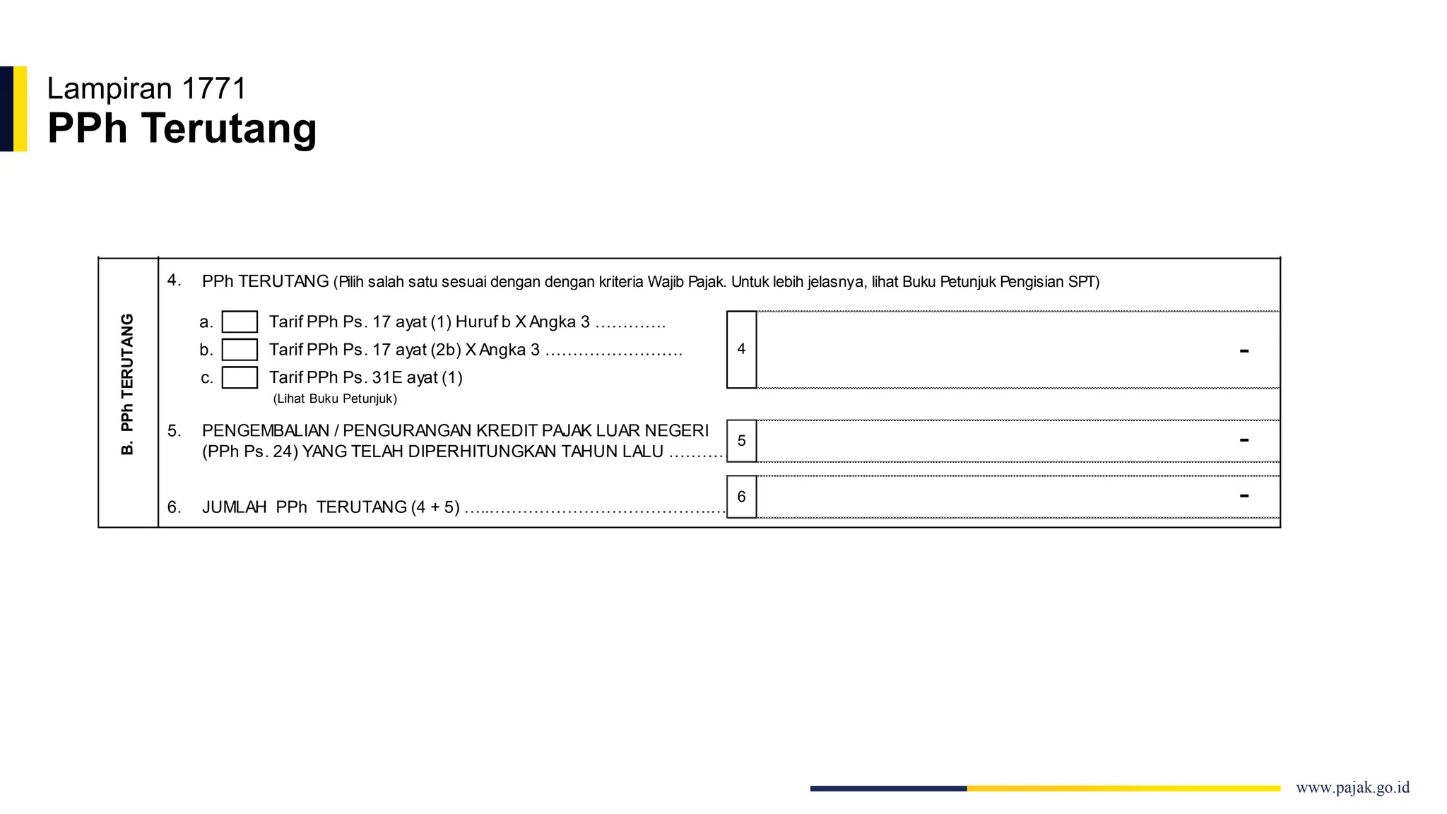 Tata Cara Pengisian SPT Tahunan Formulir Badan UMKM 1771.pptx
