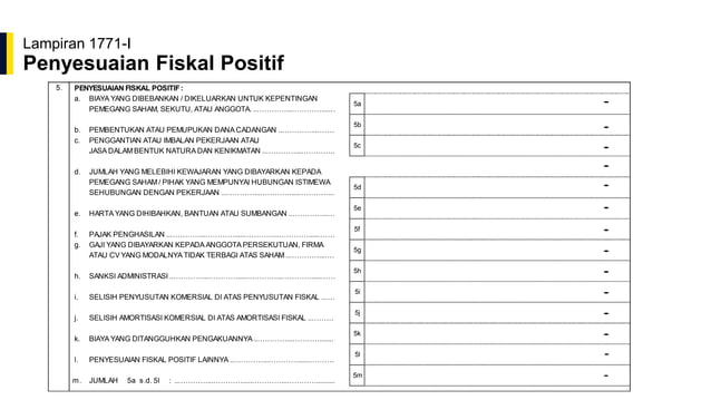 Tata Cara Pengisian SPT Tahunan Formulir Badan UMKM 1771.pptx