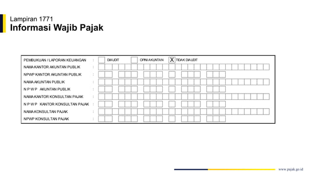Tata Cara Pengisian SPT Tahunan Formulir Badan UMKM 1771.pptx