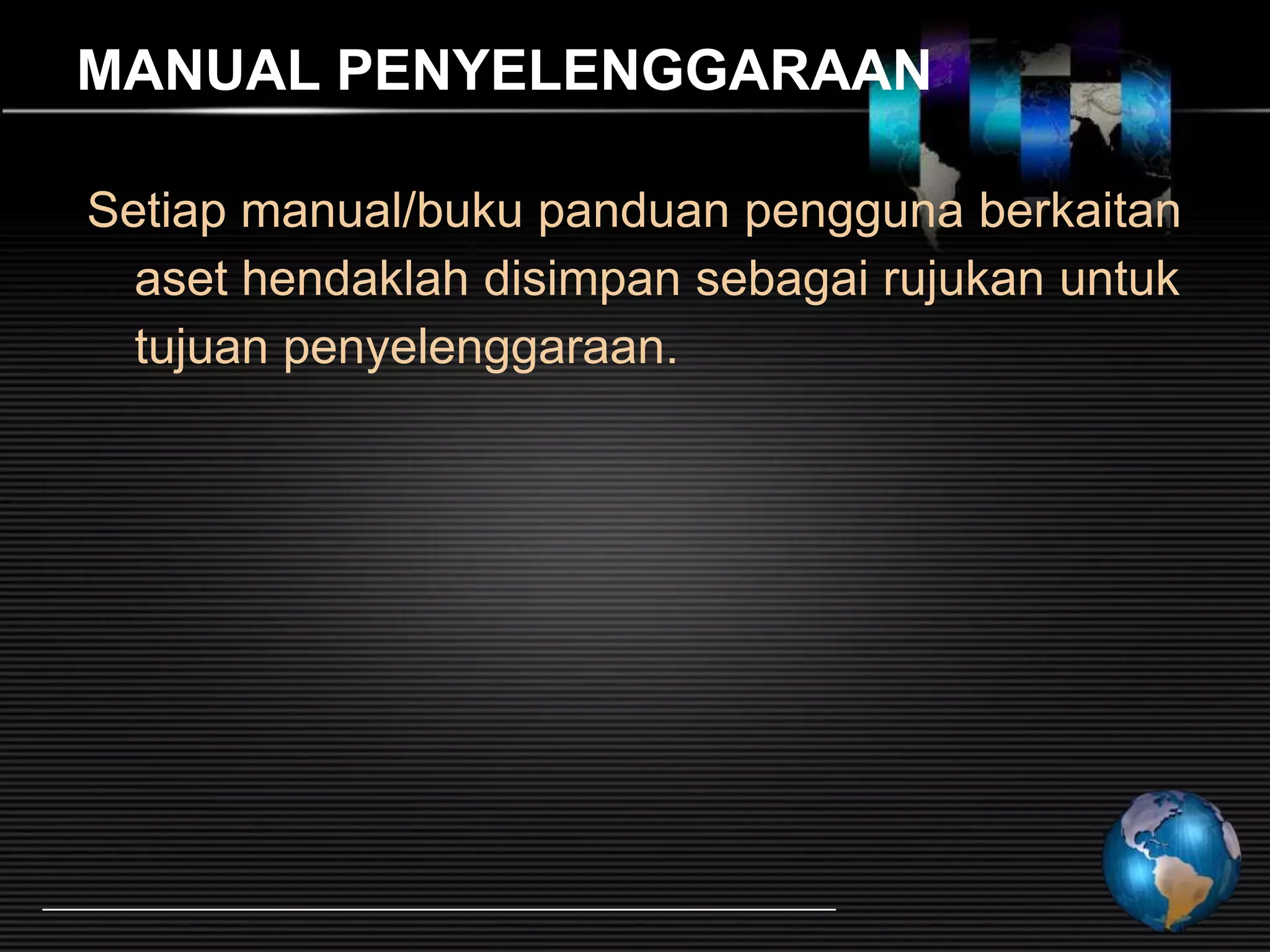 Tatacara pengurusan Aset kerajaan | PPTX