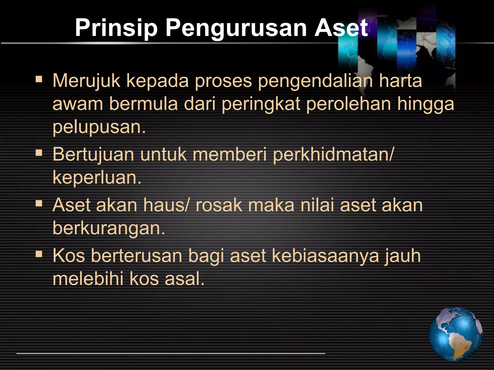 Tatacara pengurusan Aset kerajaan | PPTX