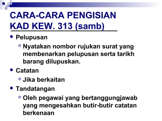 Tatacara Pengurusan Inventori | PPT