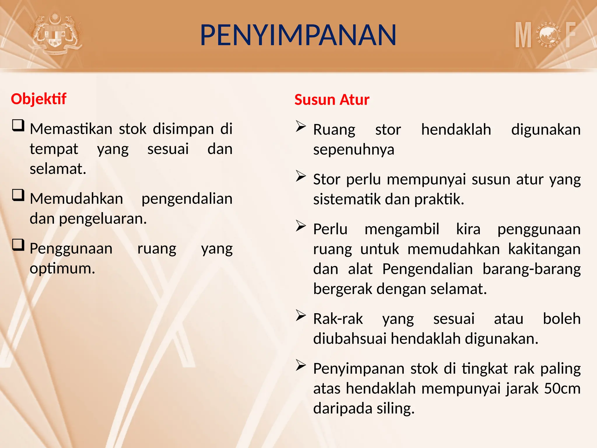 TATACARA PENGURUSAN STOR KERAJAAN MENGIKUT GARIS PANDUAN BAHARU | PPTX